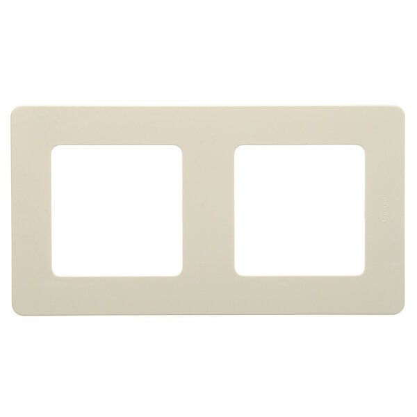 Рамка-2 Inspiria 673941 слоновая кость Legrand (6 шт. в комплекте)