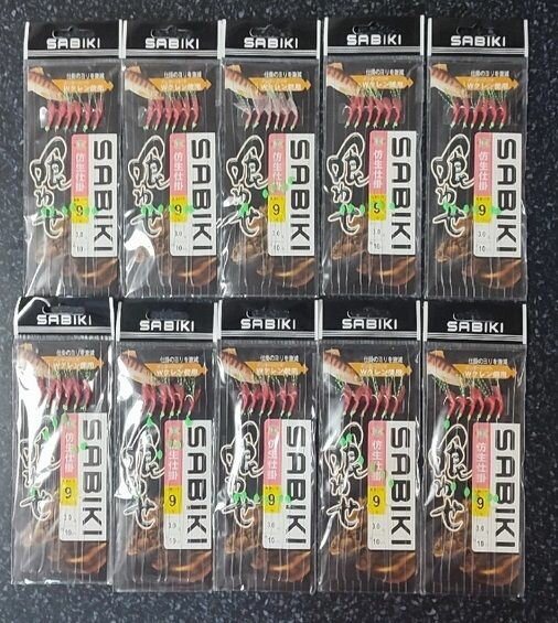 Оснастка на селедку (морская - сабики, самолов, самодур) SABIKI (комплект из 10шт) Премиум качество