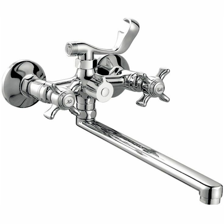 Смеситель для ванны Haiba (Хаиба) HB2224, хром