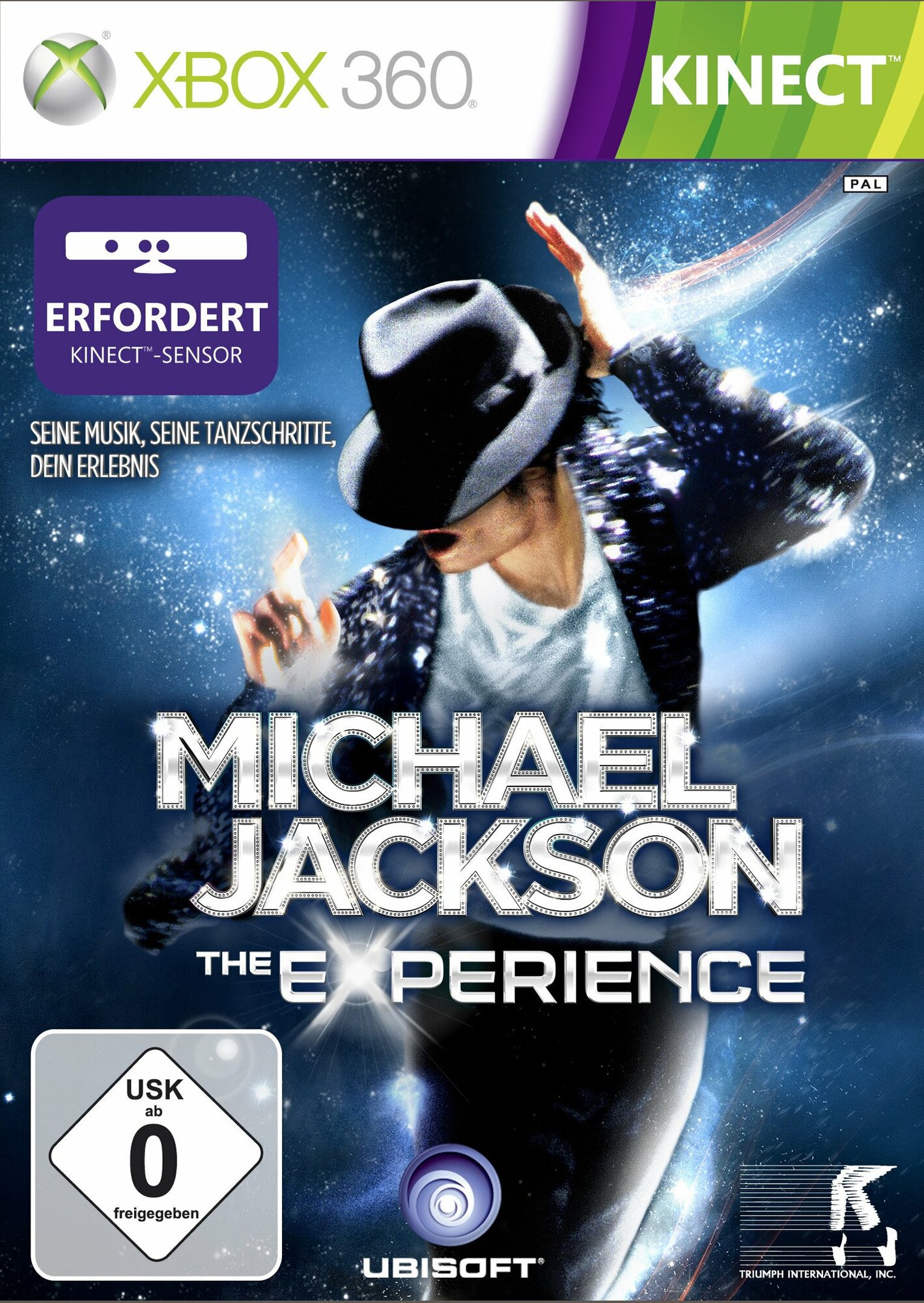 XBOX 360 Michael Jackson The Experience для Kinect (английская версия).
