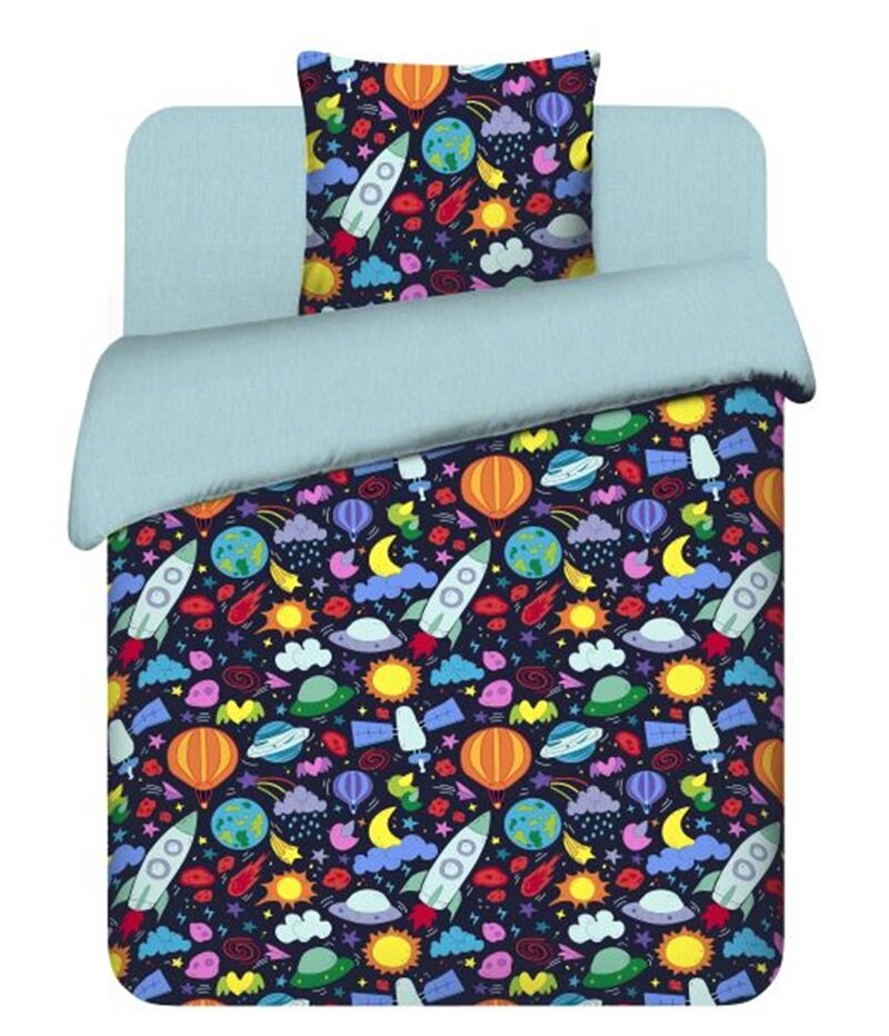 КПБ "Василёк" Тинейджер 500085/1 Космос размер 1,5 спальный для детей и подростков