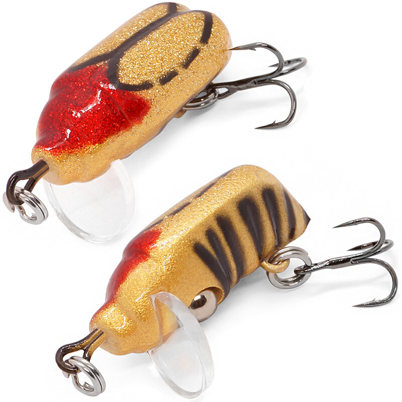 Воблер Kosadaka Bronzovka 25F, плав, 25мм, 1.7г, 0-0.2м, цв. L15