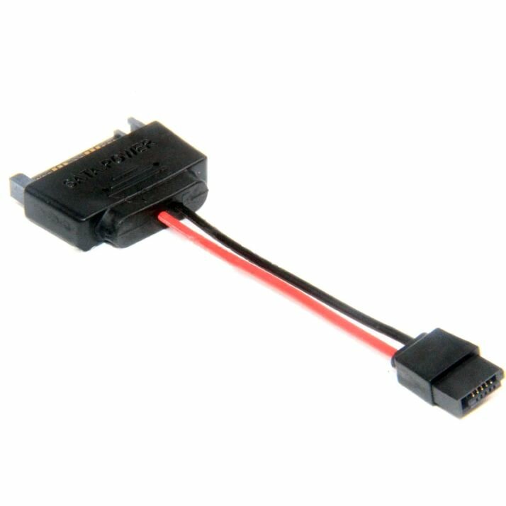 Переходник c SATA Power на Slim sata 6pin