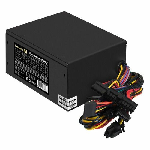Блок питания EXEGATE 450PPX, 450Вт, 140мм, черный [ex221640rus]