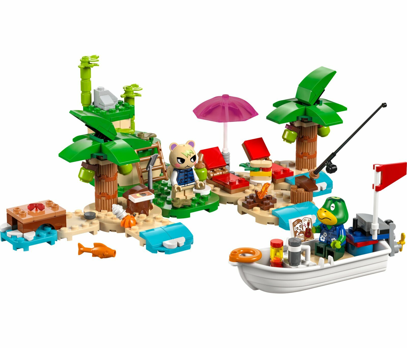LEGO Animal Crossing 77048 - Лодочная экскурсия по острову Каппина