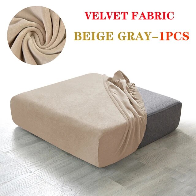 Чехол для дивана BRHUIXUE полиэстер Normal Size (M)-1pc, Beige gray