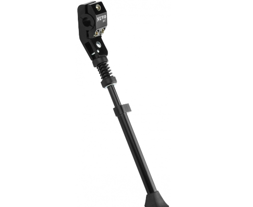 Подножка 20"-28" STELS NH-KF69AAJ крепление на 1 перо вилки, алюминиевая чёрная*390016*LU001494