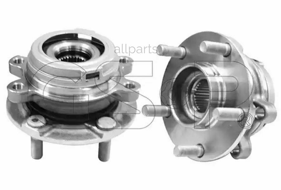 GSP 9332024 Ступица с подшипником NISSAN TEANA J32/MURANO Z51 3.5 07- пер. лев/прав.