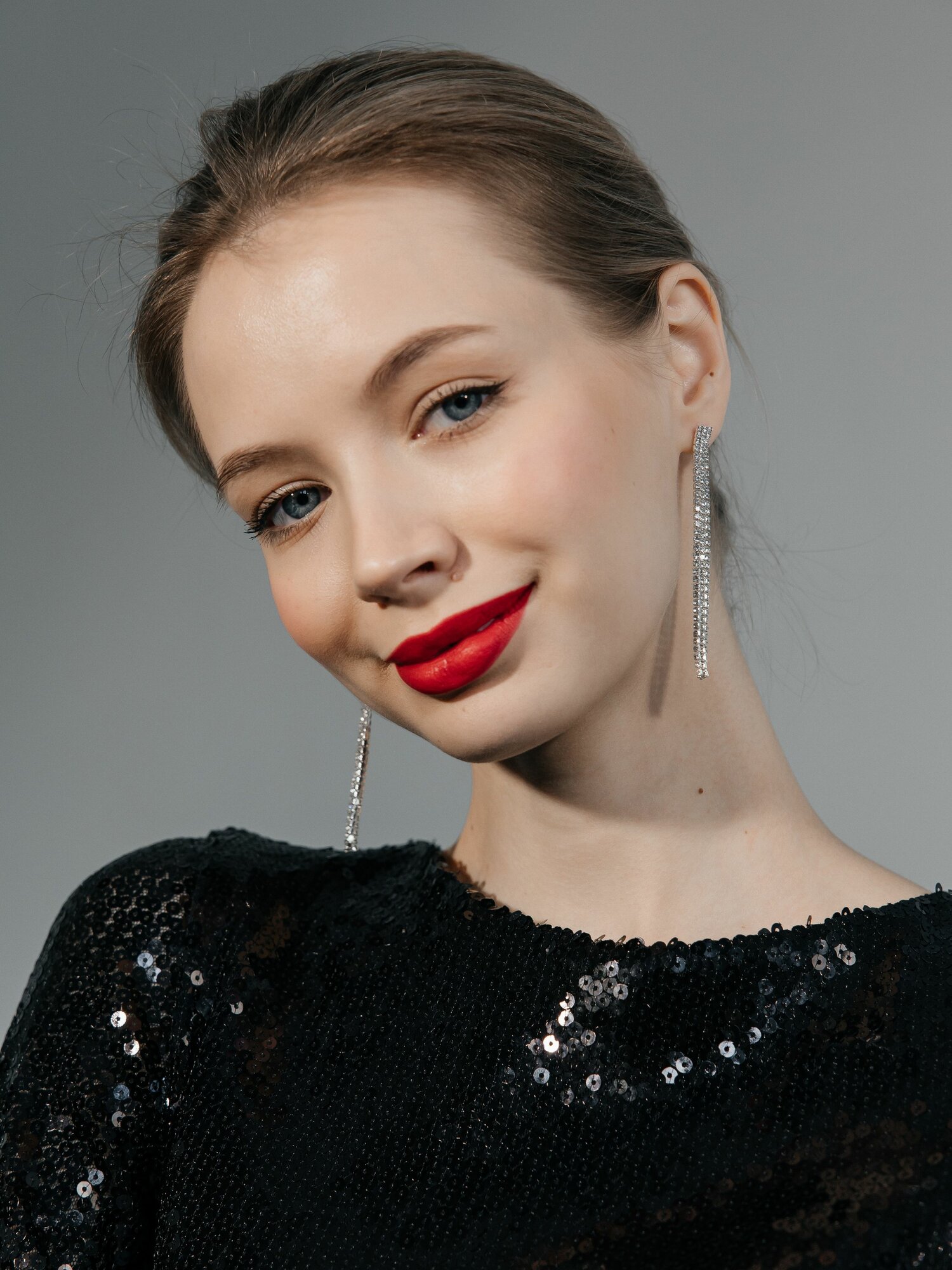 Серьги, циркон, кристалл, фианит