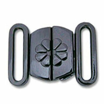 Застежки "Gamma" GB 1303 металл 24 х 17 мм 10 шт №06 под черный никель