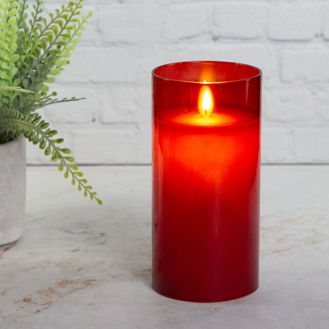 Светодиодная свеча в колбе Ильгриммо 15 см, на батарейках, Peha, MB-11275