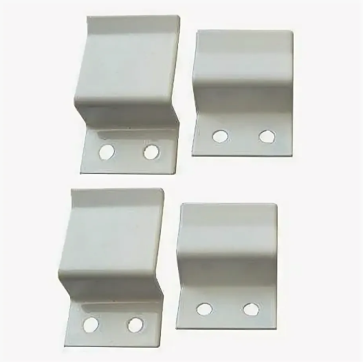 Крепление для москитной сетки, белое, металл, саморезы в компл.