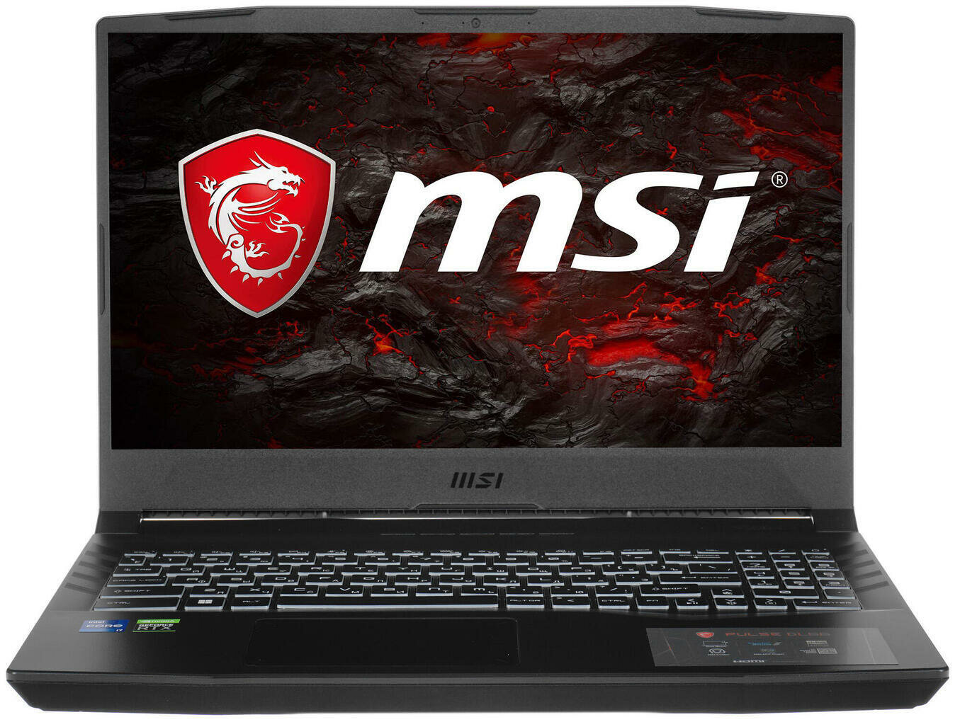 15,6" Ноутбук MSI Pulse GL66 12UEK-231XRU (9S7-158314-231) серый - 1920x1080, IPS, Intel Core i7-12700H, ядра: 14 x 3,5 ГГц, 8 ГБ, SSD 512 ГБ, NVIDIA GeForce RTX 3060 для ноутбуков (6 ГБ), W10Pro