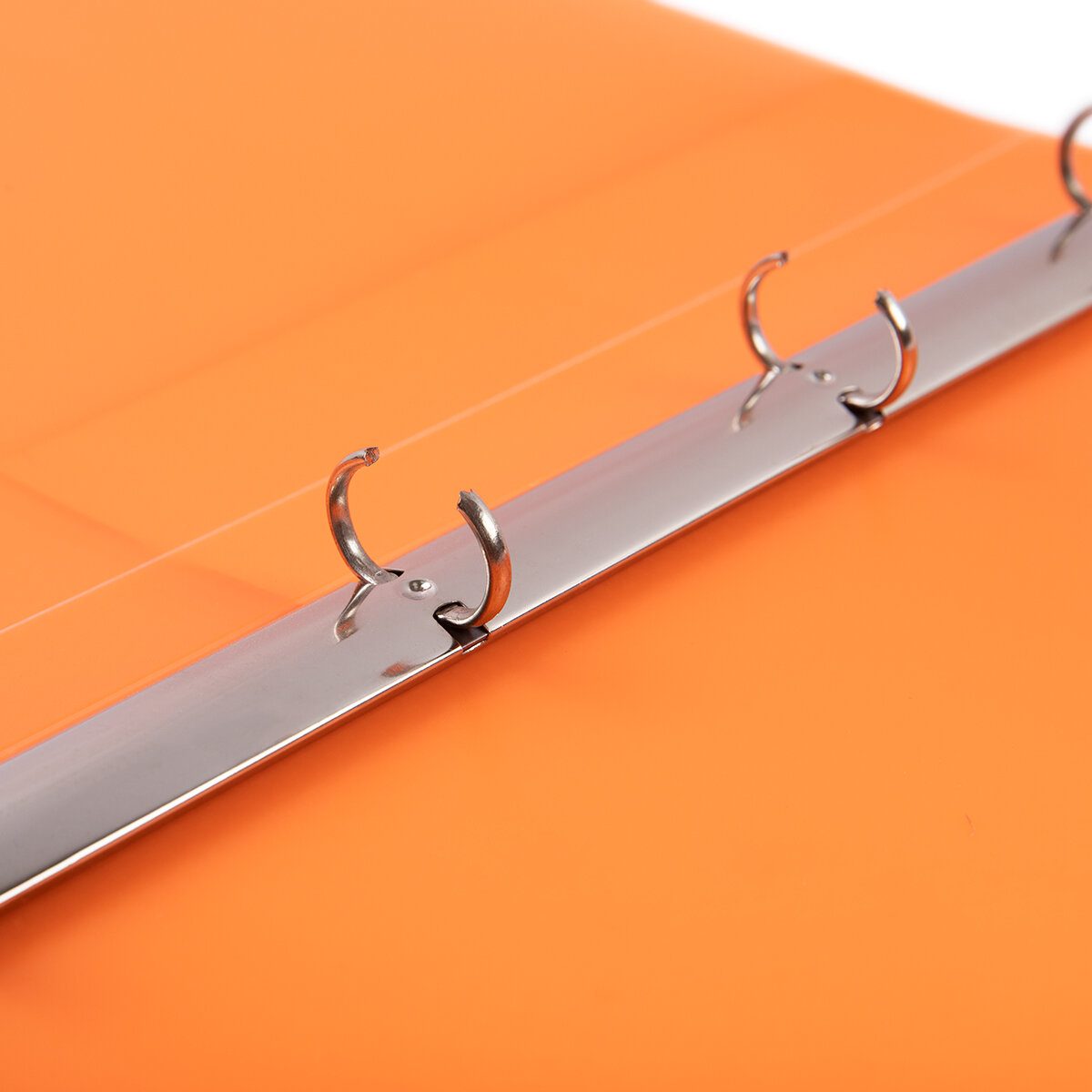 Папка на 4 О-кольцах "Expert Complete" PRISMA NEON A4 700 мкм 25 мм d - 17 мм оранжевый EC211400012