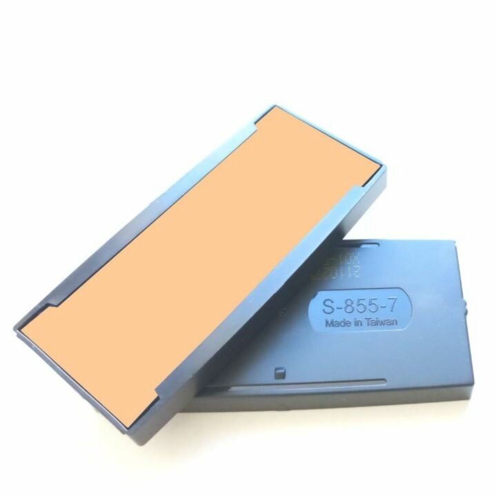 SHINY S-855-7 сменная штемпельная подушка 1 штука неокрашенная для оснасток Shiny S-845,1825