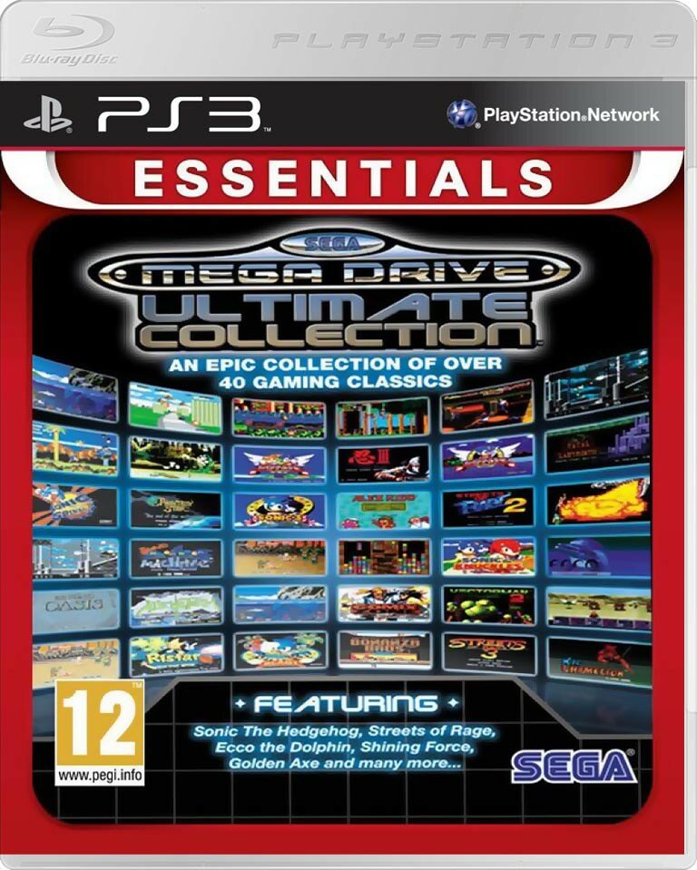 SEGA Mega Drive Ultimate Collection [PS3, английская версия]