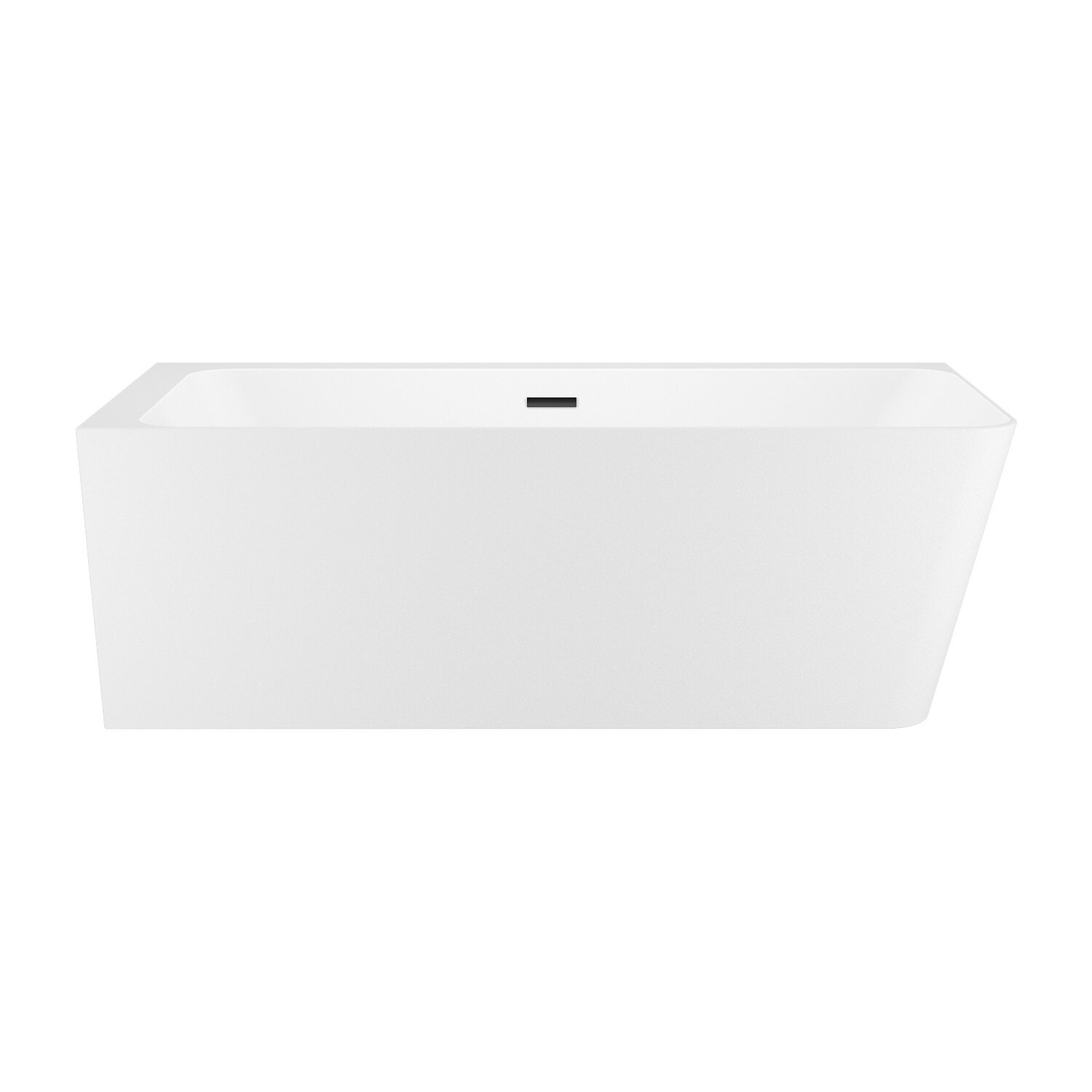 Пристенная угловая ванна акриловая 170 х 78 см Wellsee Bromance 23160403R в наборе 4 в 1: асимметричная ванна белый глянец (левый разворот), ножки, экран, слив-перелив