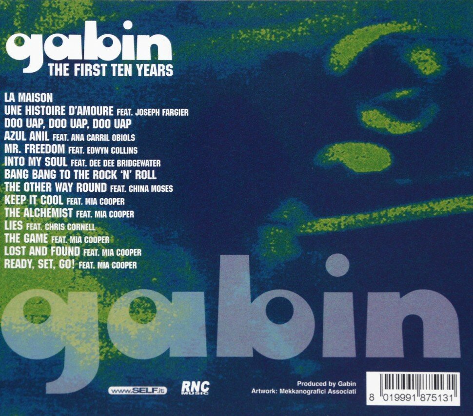 Gabin - The First Ten Years (CD) — фото 1
