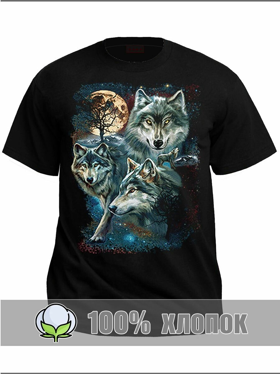 Футболка Волк