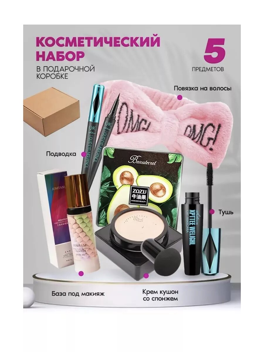 Подарочный набор косметики уходовый бокс