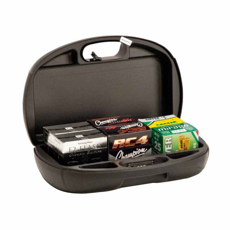 Кейс Negrini, для гладкоствольных, ударопрочный ABS-пластик, кодовый замок