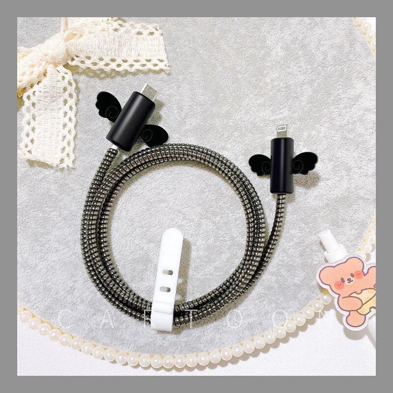 Силиконовые катушки для кабелей Love Bow, 5 шт. 01