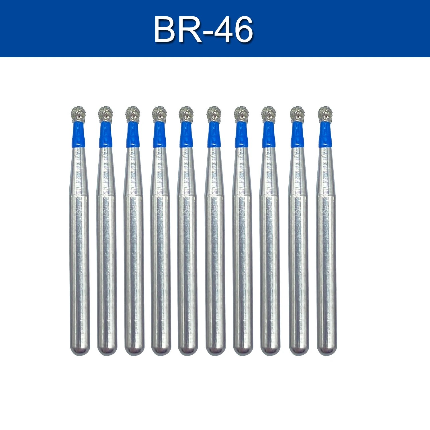 Стоматологические боры алмазные FG 1.6 мм BR-46 (10шт)