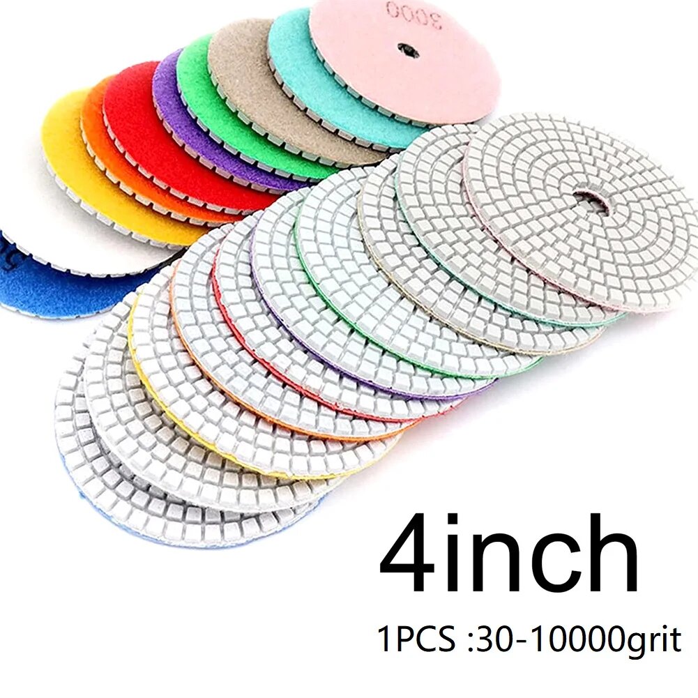 Полировальные накладки 4 дюйма, 150grit