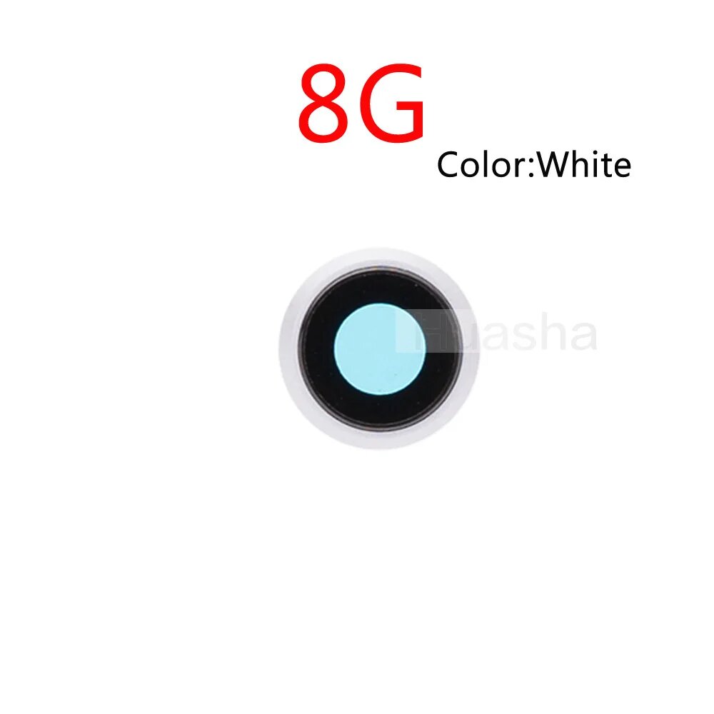 Стеклянный объектив камеры для iPhone 7G/7/8 PLUS, белый, 8G