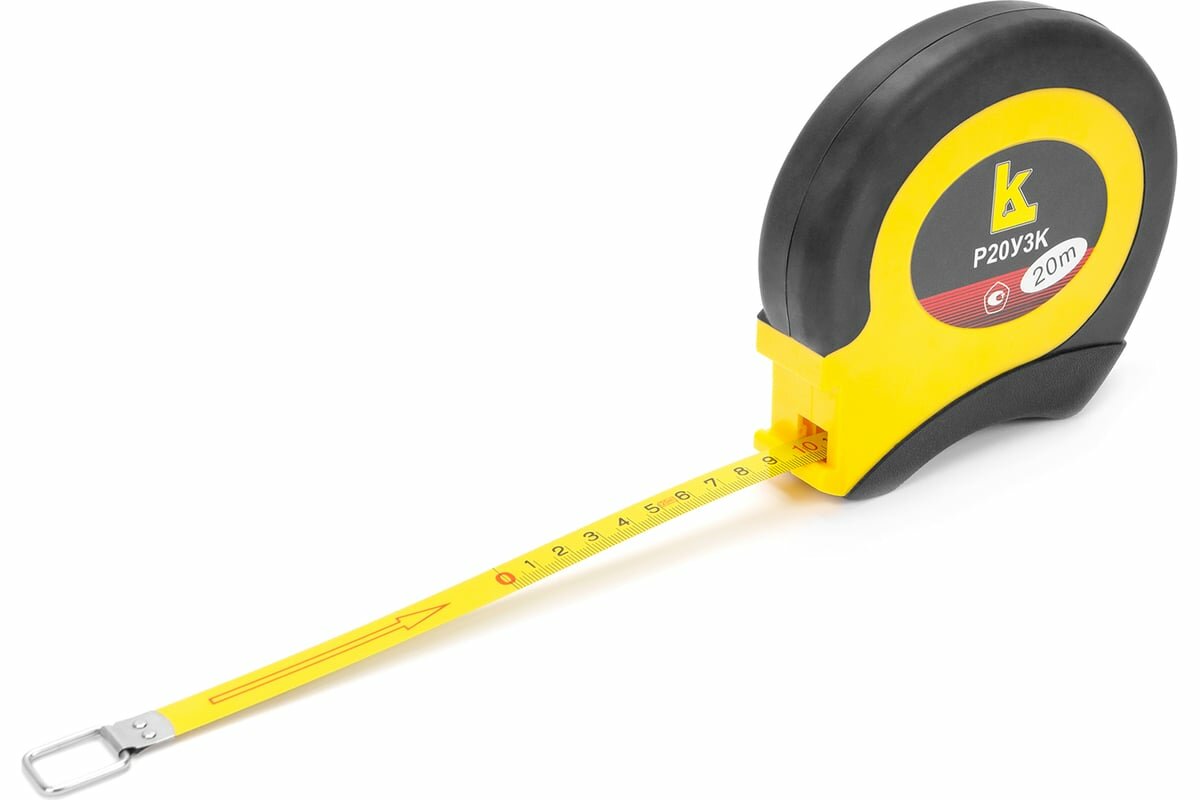 Калиброн Рулетка 20 м Р20У3К 126312 прецизионная мерная лента для строительных работ