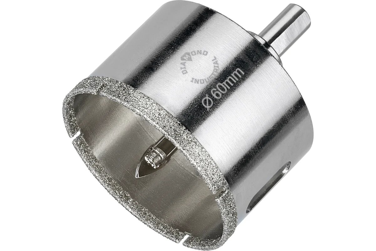Алмазная коронка Diamond Industrial DIDCSC060 60 мм керамогранита с центрирующим сверлом