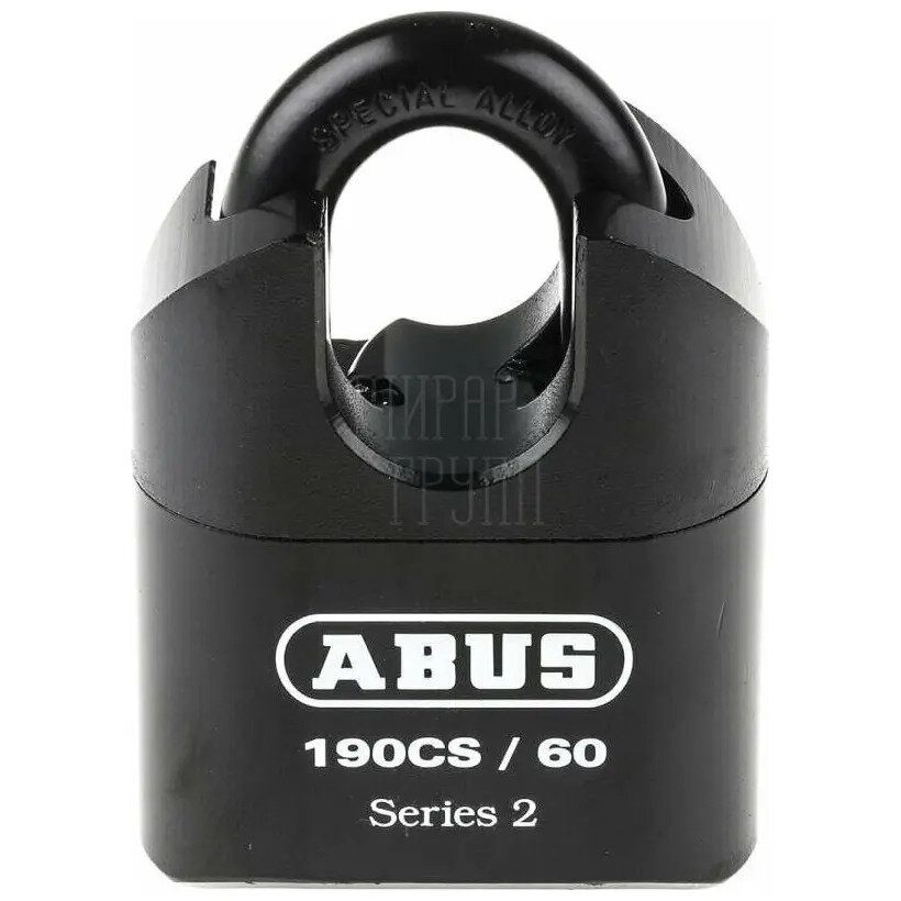 Навесной кодовый замок ABUS 190CS/60 B/EFSPP никель