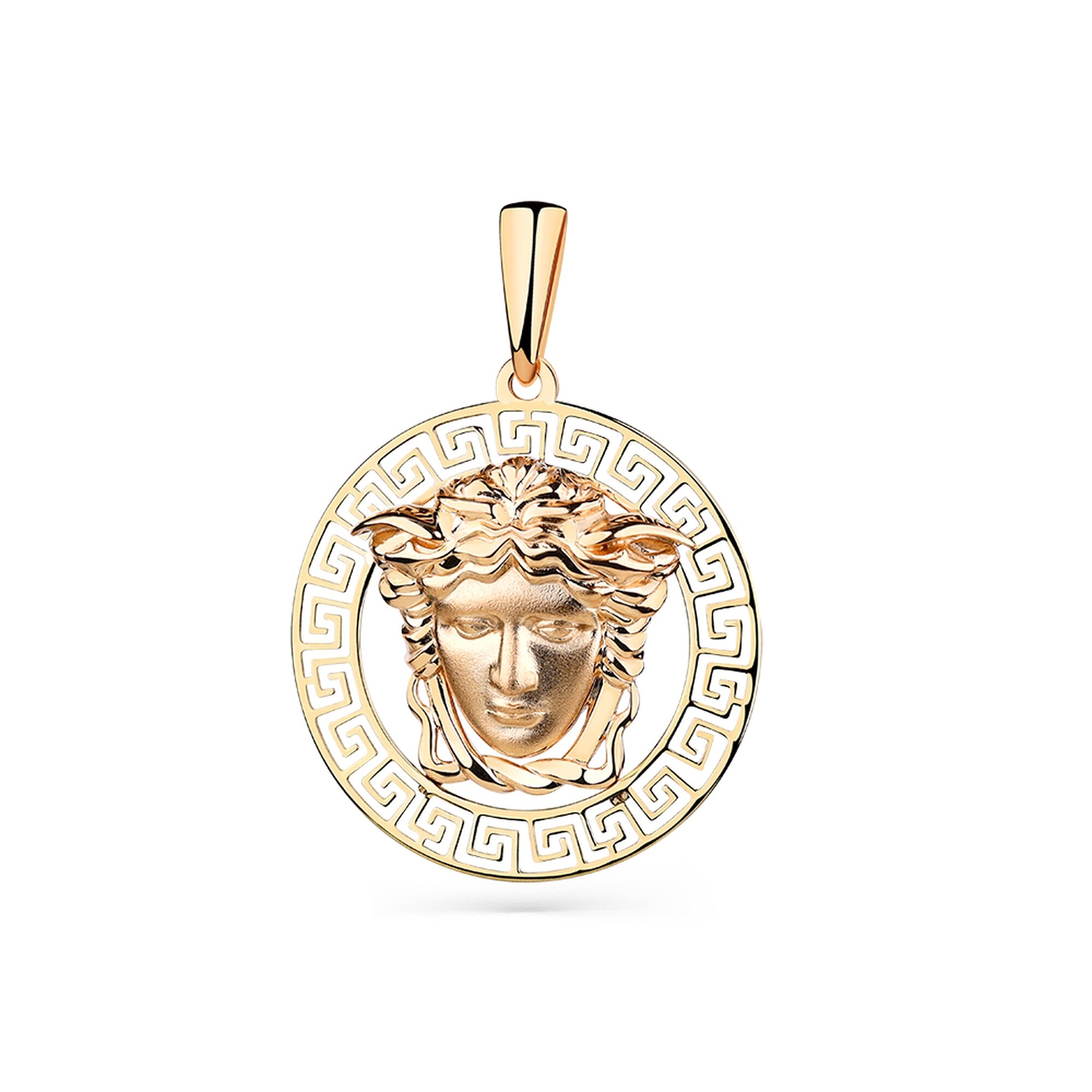 Подвеска, красное золото, 585 проба