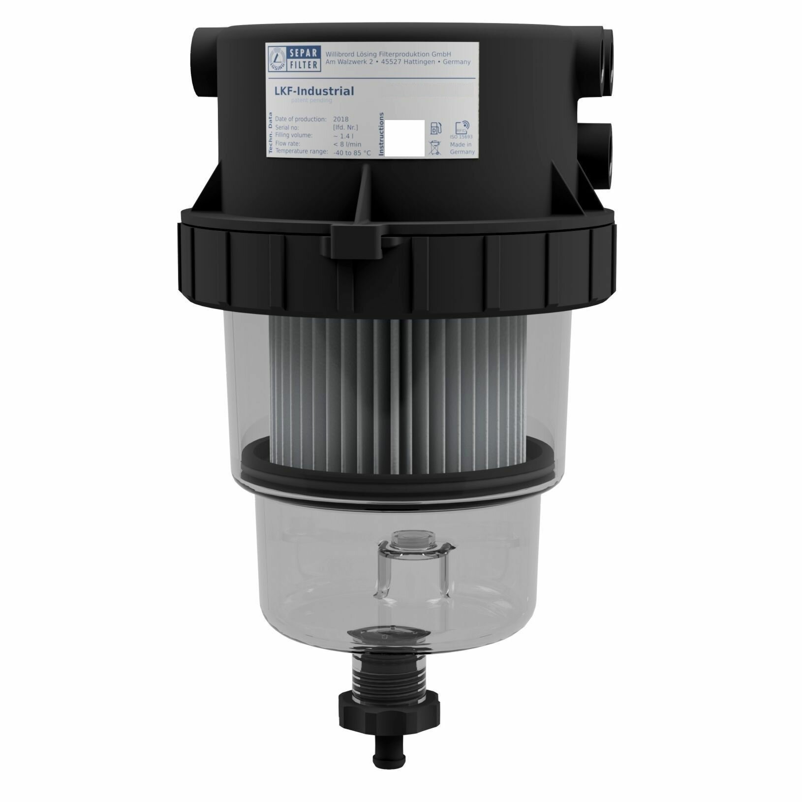 Фильтр топливный Separ LKF 063800, для коммерческого транспорта