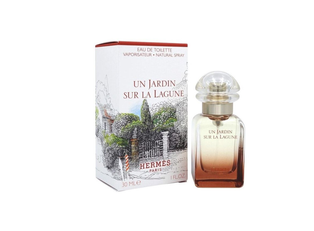 Туалетная вода Hermes Un Jardin Sur La Lagune восточный цветочный аромат 30 мл