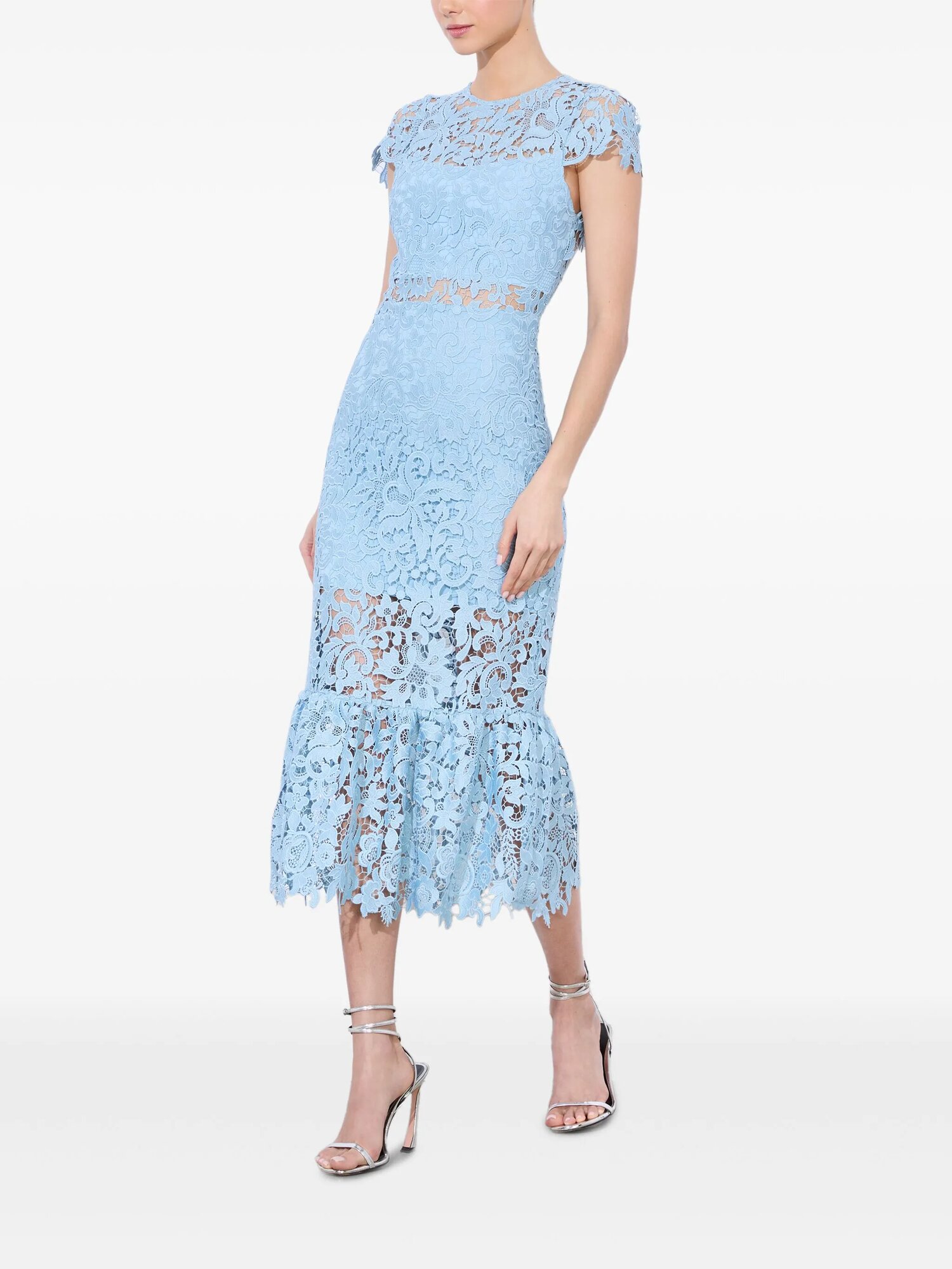Платье Alice+Olivia Clover, размер 14, blue — фото 1