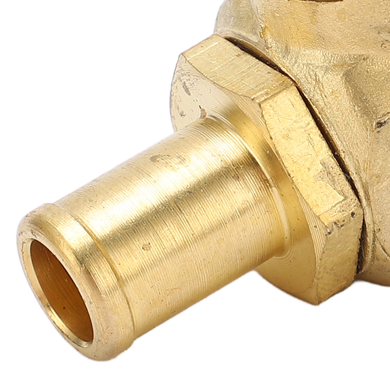 Клапан слива моторного масла F110N с рычажным зажимом LC‑10, латунная резьба 3/8‑18 NPT, управление одним касанием для легковых грузовиков-фургонов