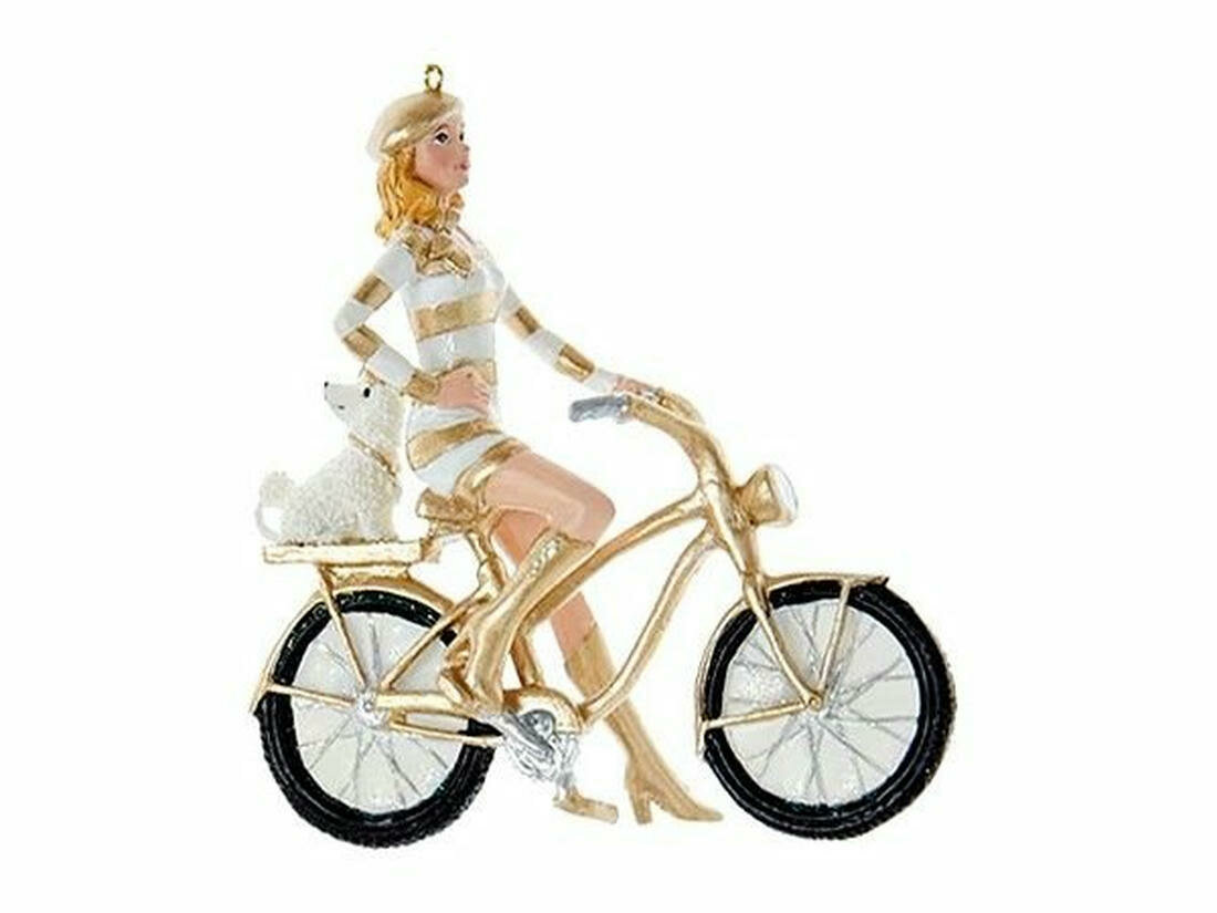 Ёлочная игрушка, полистоун, 11 см, Kurts Adler