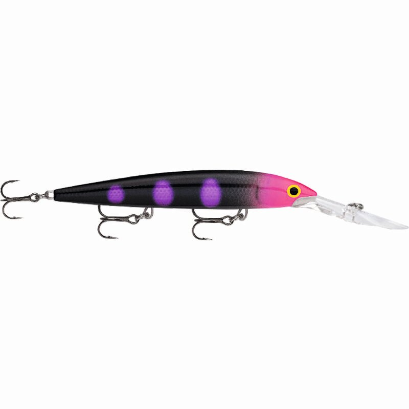 Воблер RAPALA Downdeep Husky Jerk 12 BLKL суспендер 2,4-5,7м, 12см, 15гр. ++