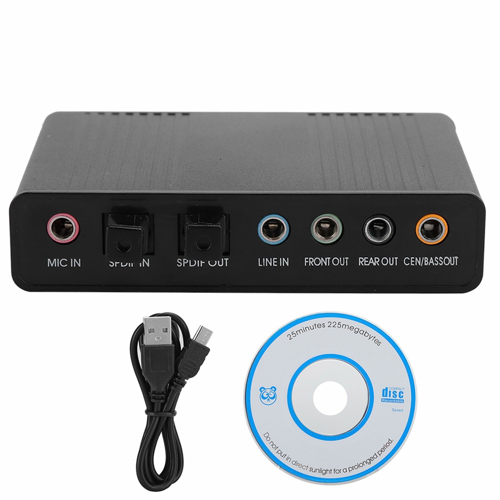 USB 5.1 внешняя звуковая карта, DM HD10, караоке, запись