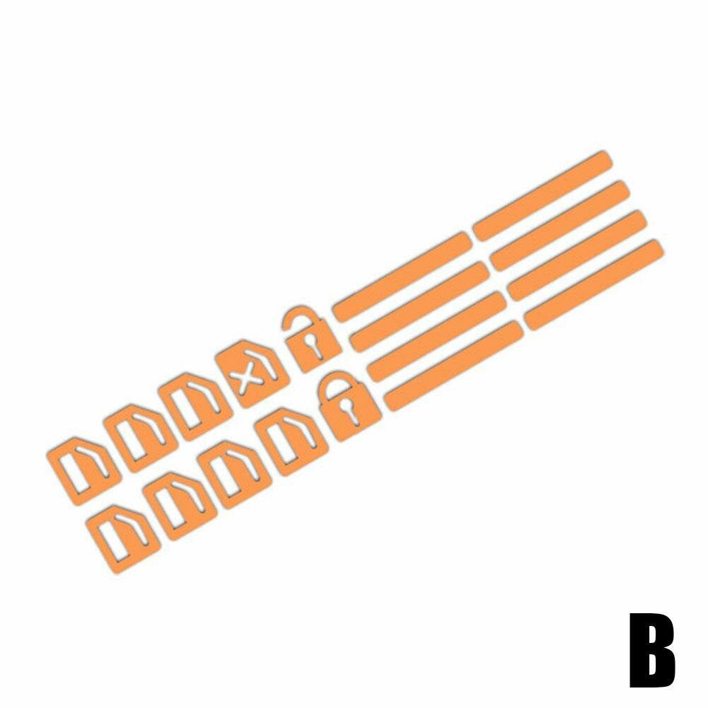 Светящаяся наклейка на окно автомобиля, Кнопка выключателя подъема, Водонепроницаемый и износостойкий