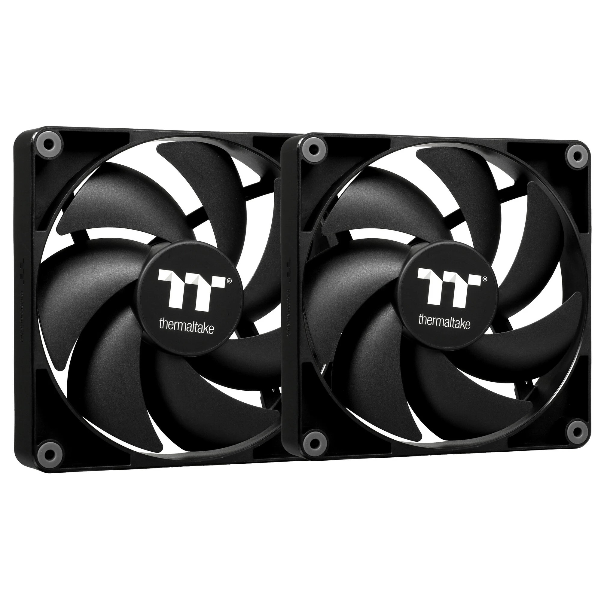 CL-F148-PL14BL-A / Вентилятор Thermaltake CT140 140х140x25 черный 4-pin (упак:2шт) (CL-F148-PL14BL-