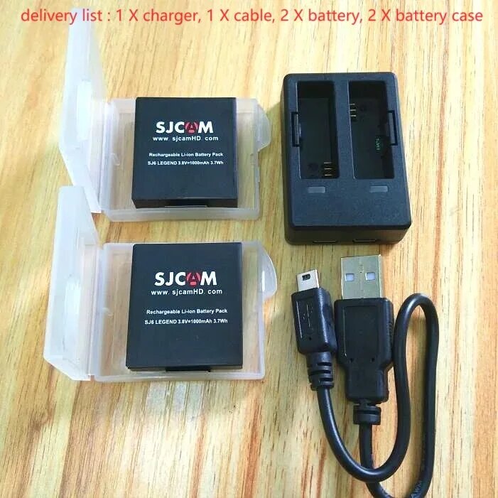 Аксессуары для экшн-камеры SJCAM SJ6 B package