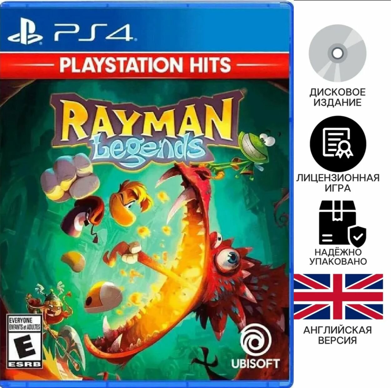 Rayman Legends (английская версия) PS4