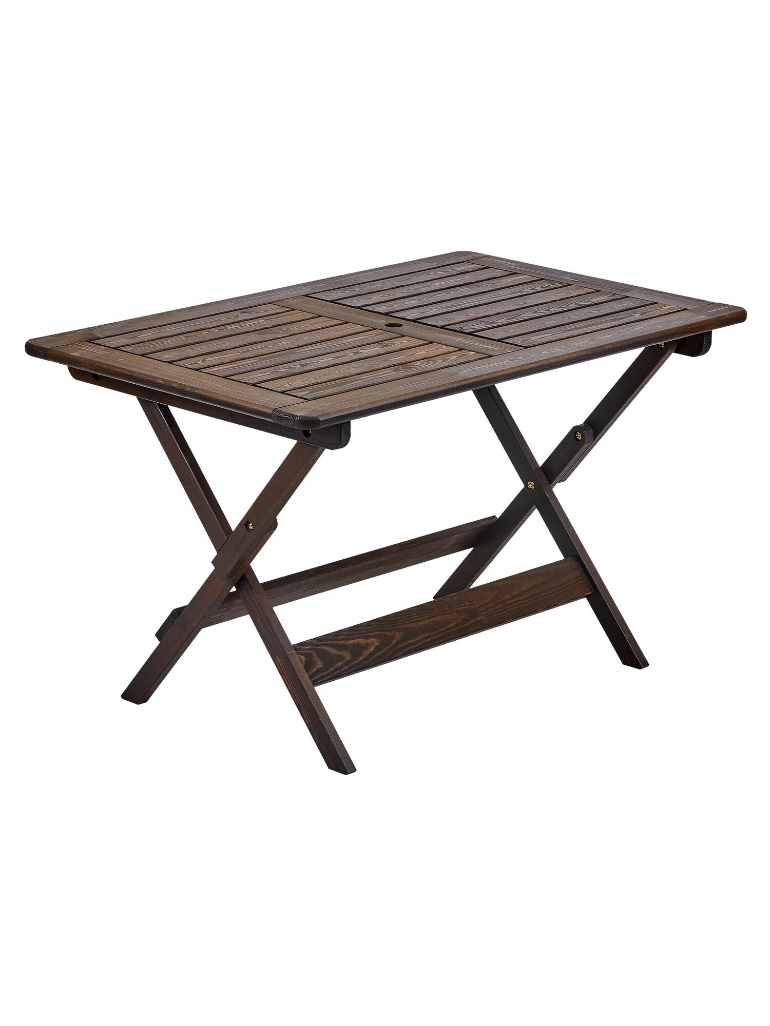 Стол складной деревянный для сада, дачи, кафе 120*80см