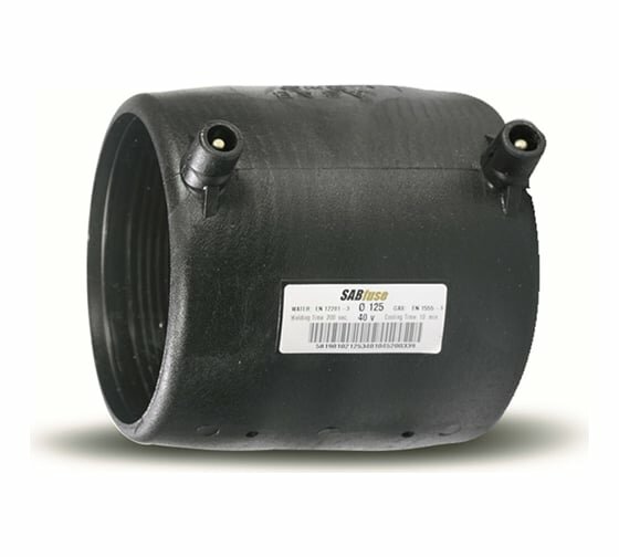 Муфта электросварная PN10 SDR17 PE100 D280 SABFUSE