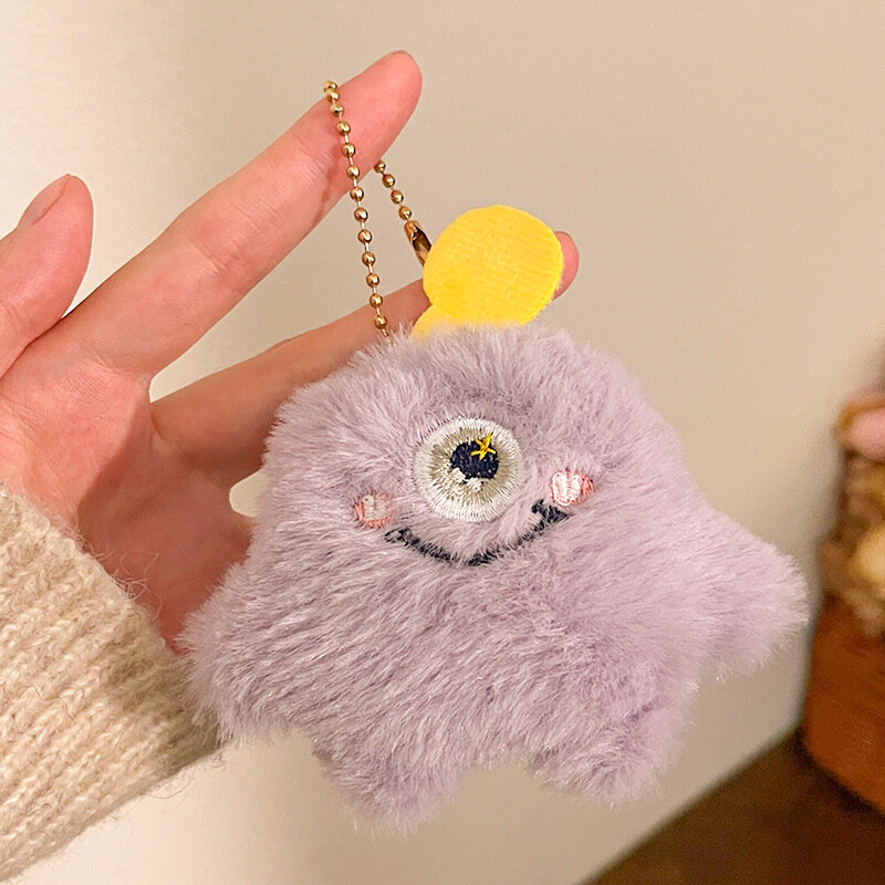 Брелок в виде плюшевой куклы, украшение для рюкзака с куклой, аксессуар для ключей F-3738-1