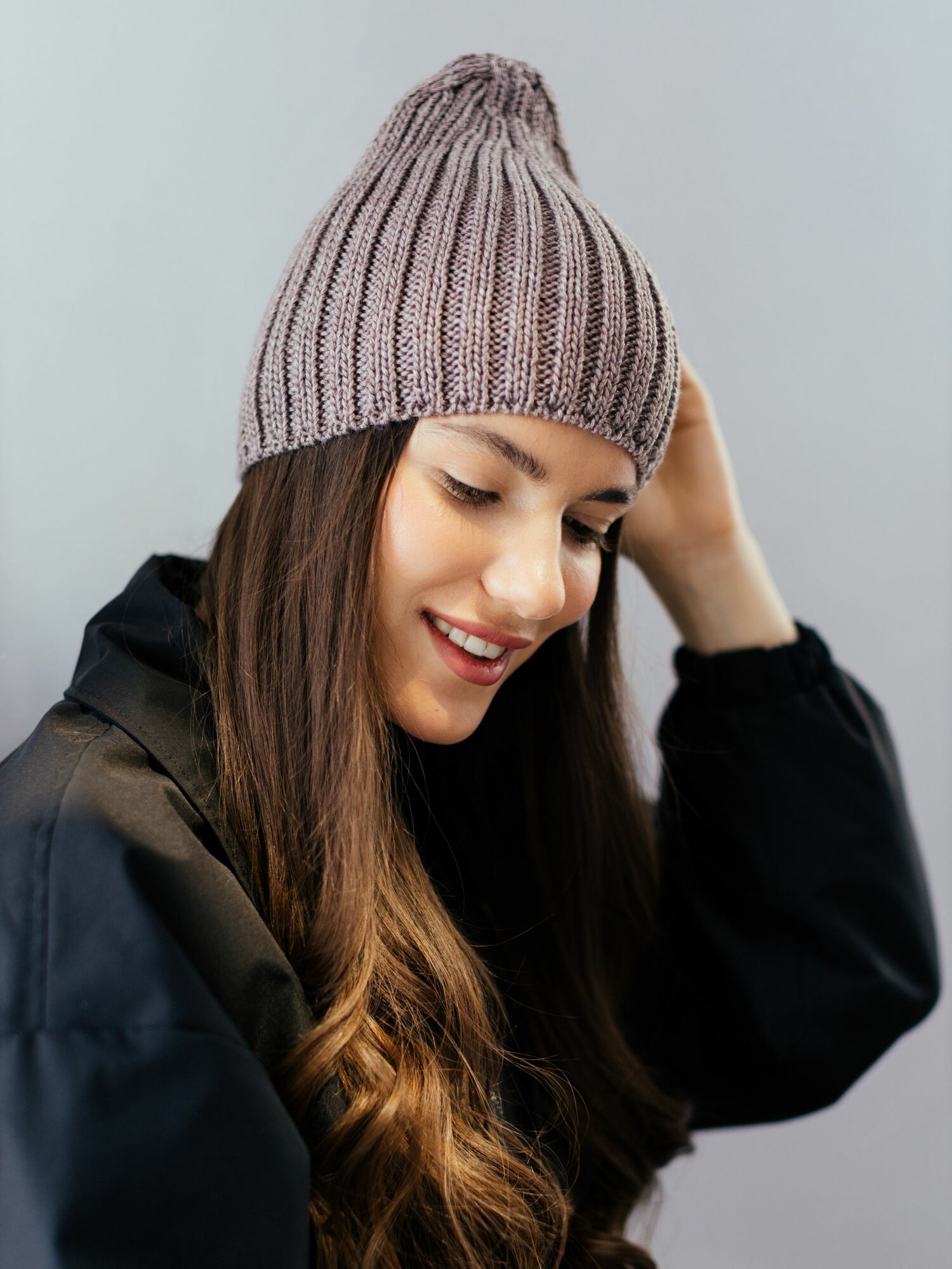 Шапка-бини для женщин