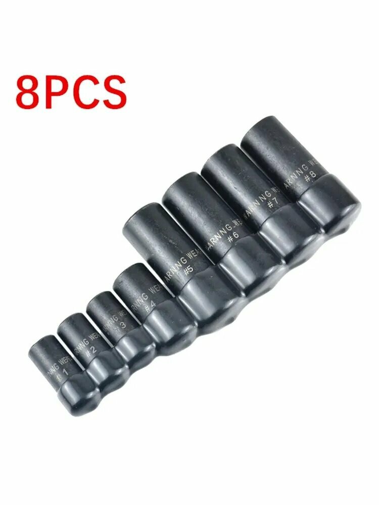 Держатель метчиков и экстракторов под трещетку, 8шт.