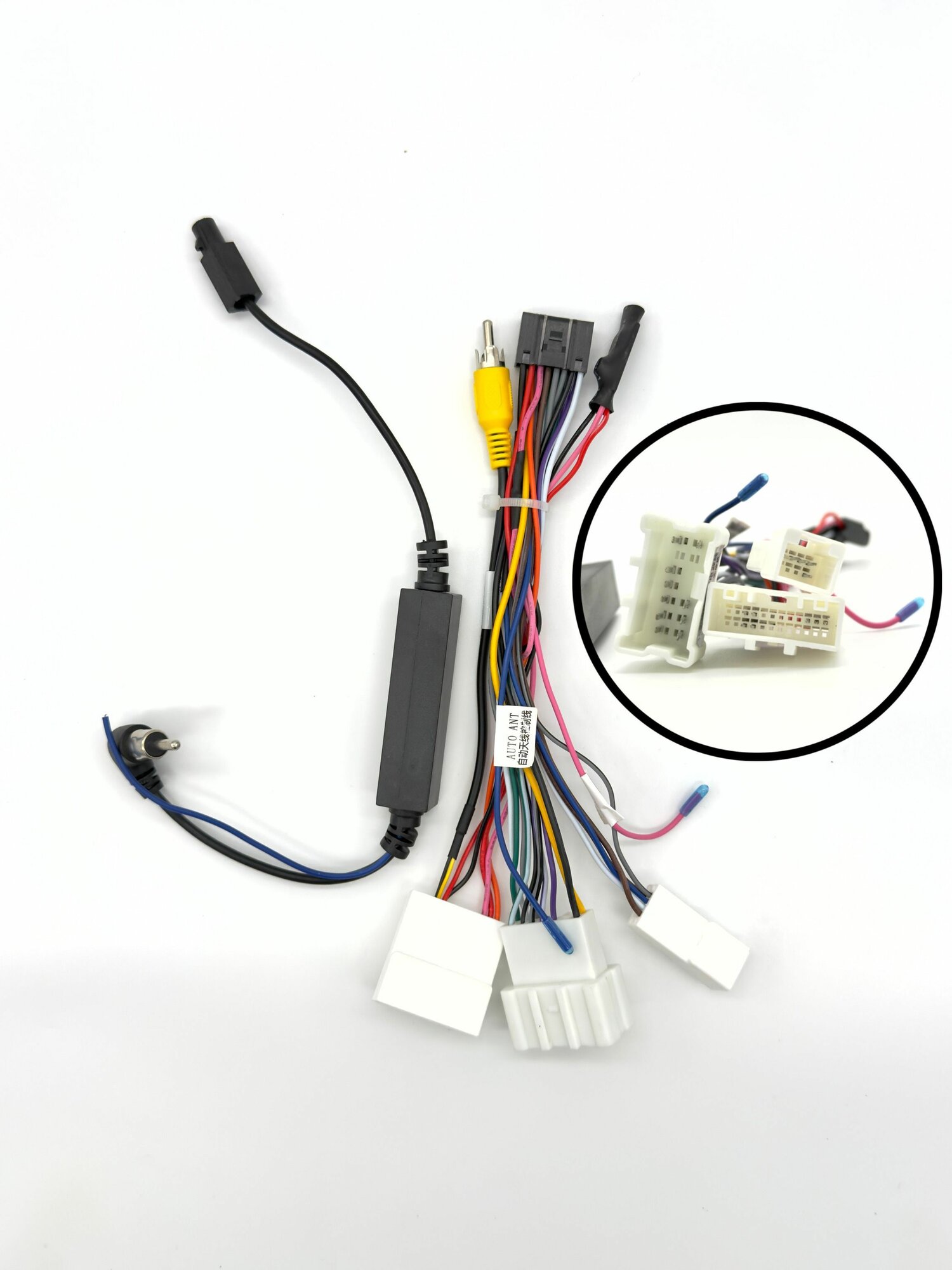 Разъем питания 16 pin для Android магнитол в Renault 2012+, Lada X-Ray